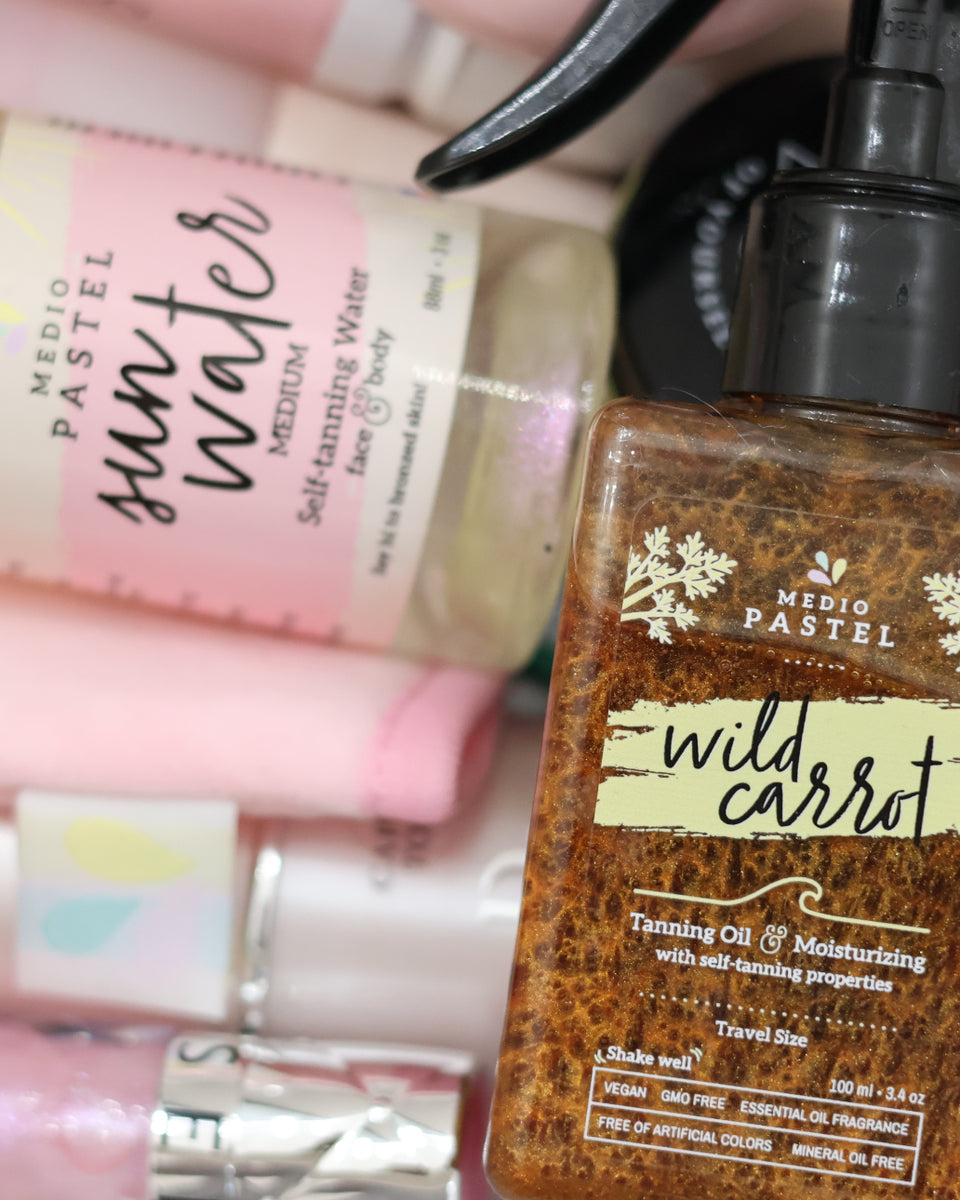Wild Carrot & Sun Water – Medio Pastel